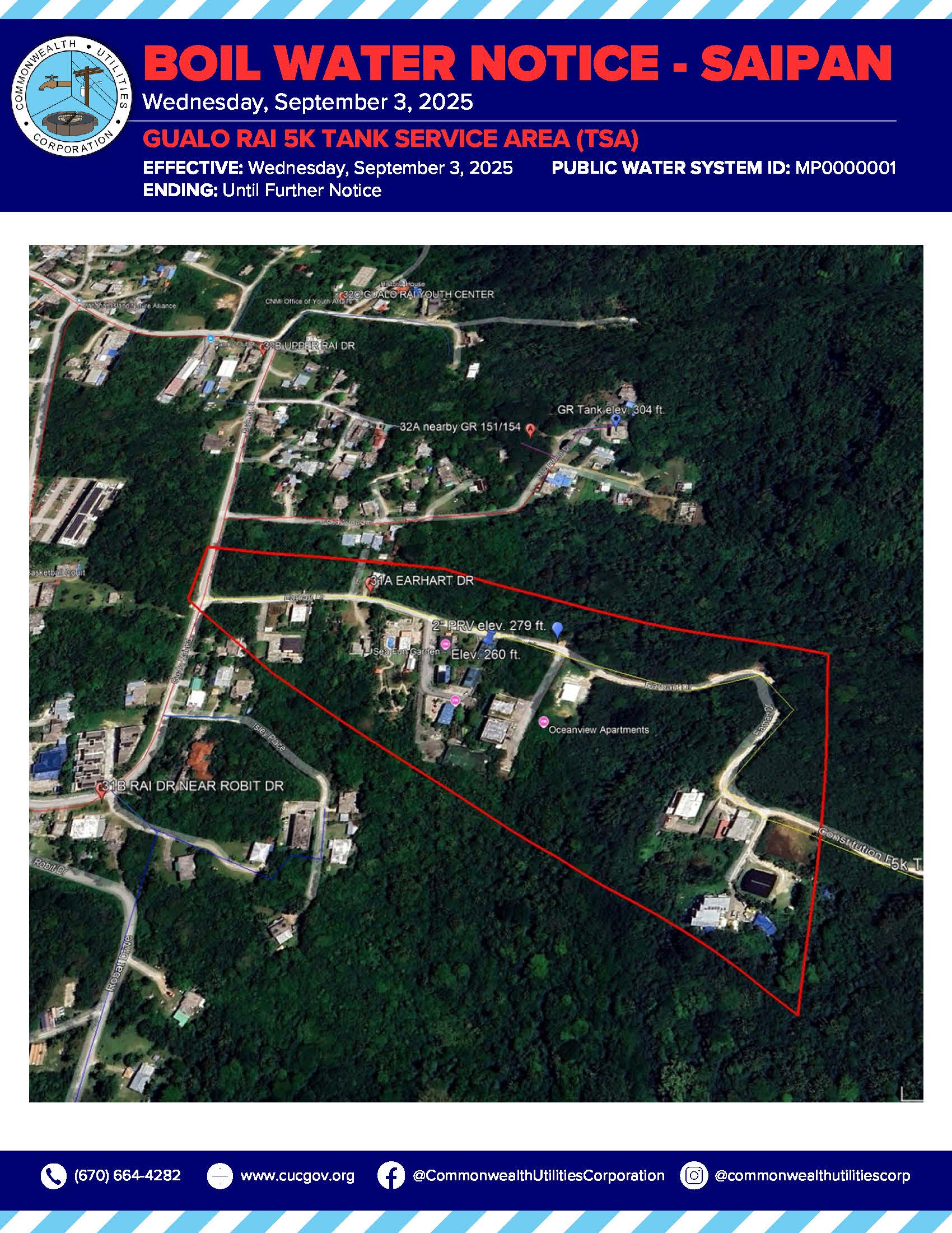 2025-09-03 Boil Water Notice re Gualo Rai 5K Tank Service Area, Saipan ...